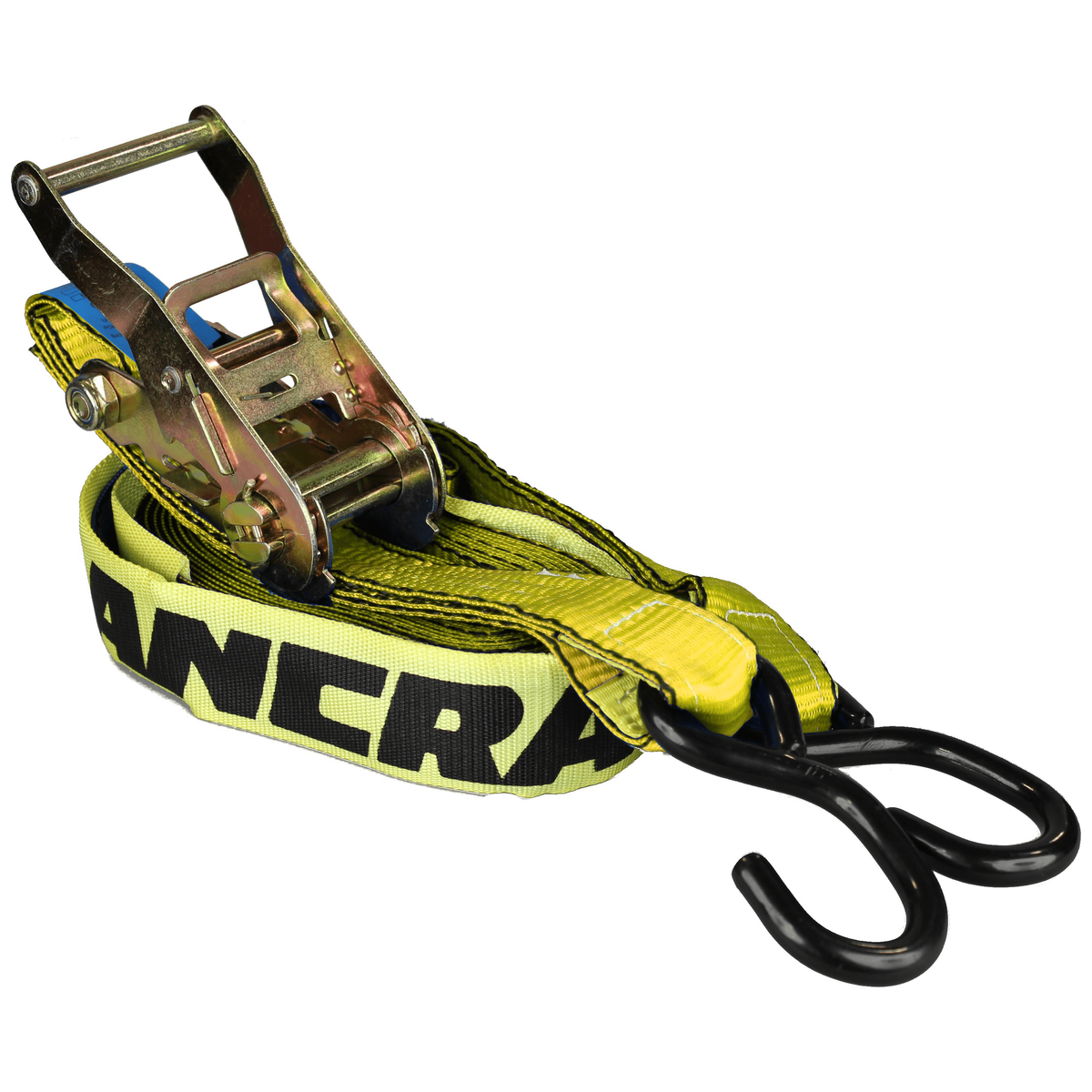 35mm x 6m Ratchet S Hook Tie Down Strap — Ancra Cargo