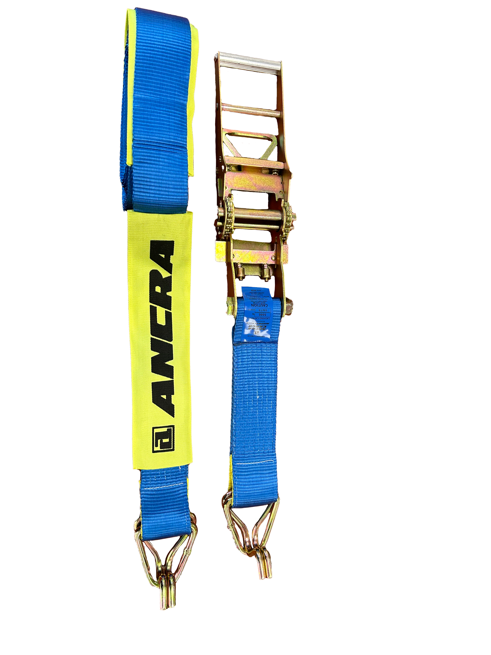 Ancra Cargo 75mm x 9m Reverse Action Handle Ratchet Tie-Down Strap